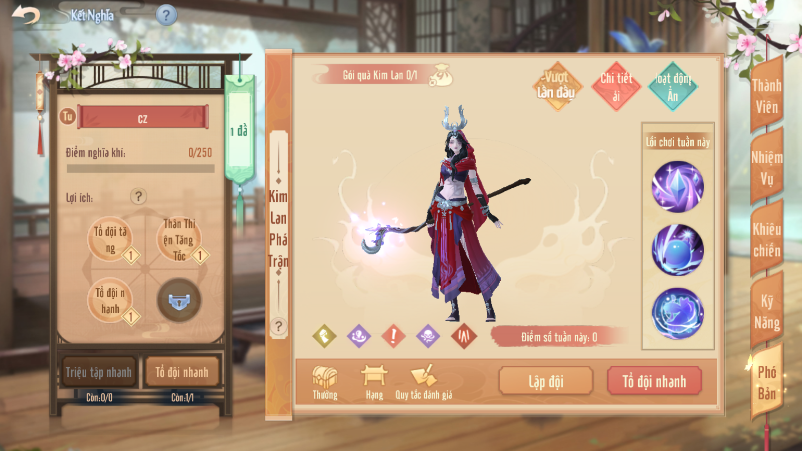 UPDATE PHIÊN BẢN MỚI KIM LAN PHÁ TRẬN | Tiếu ngạo Gamota